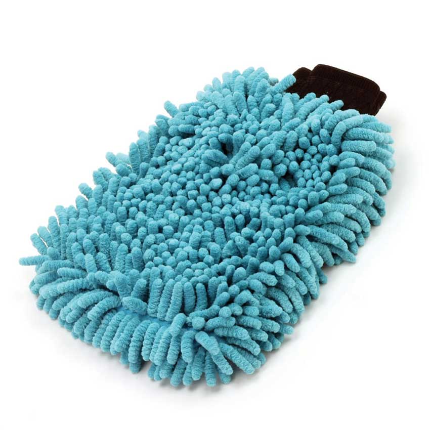 2 in 1 Long Pile Wash Mitten