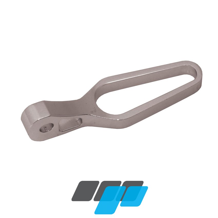 Motorcycle Cable Guide Titanium Look