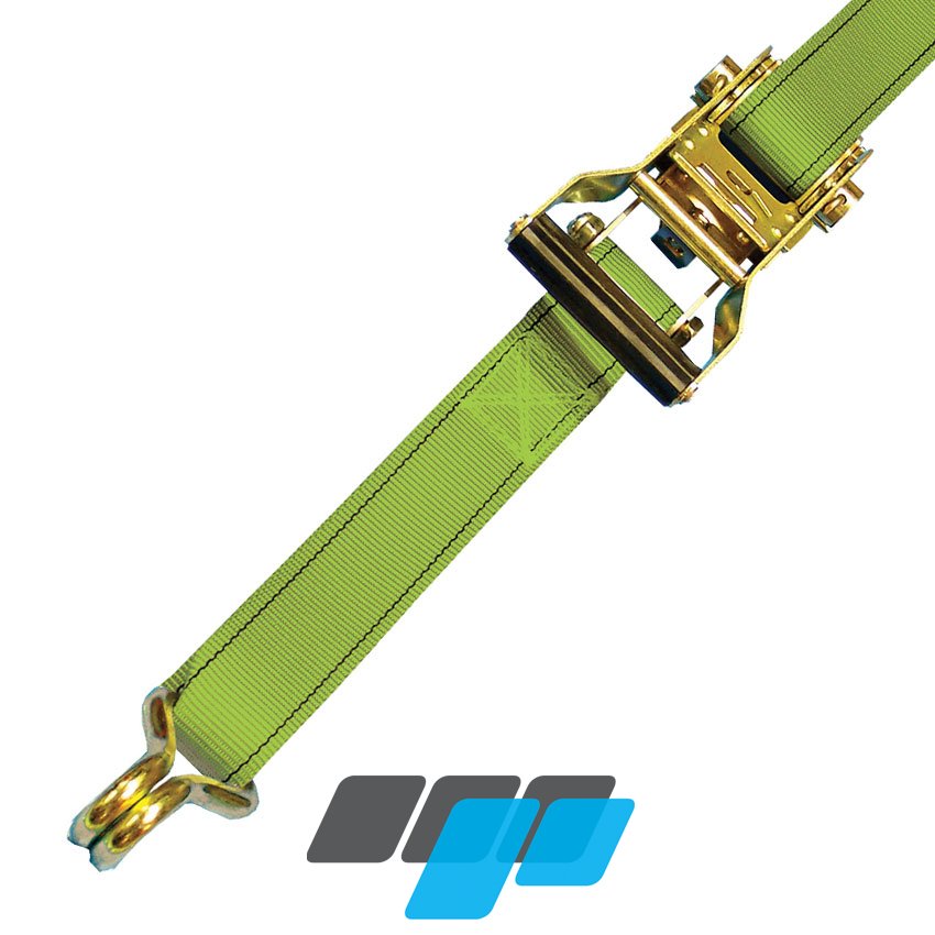 Tie down Strap Jumbo Ratchet 3m x 30mm Green