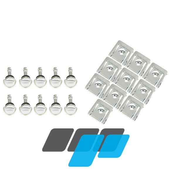 Push On Quick Release Fairing Fasteners