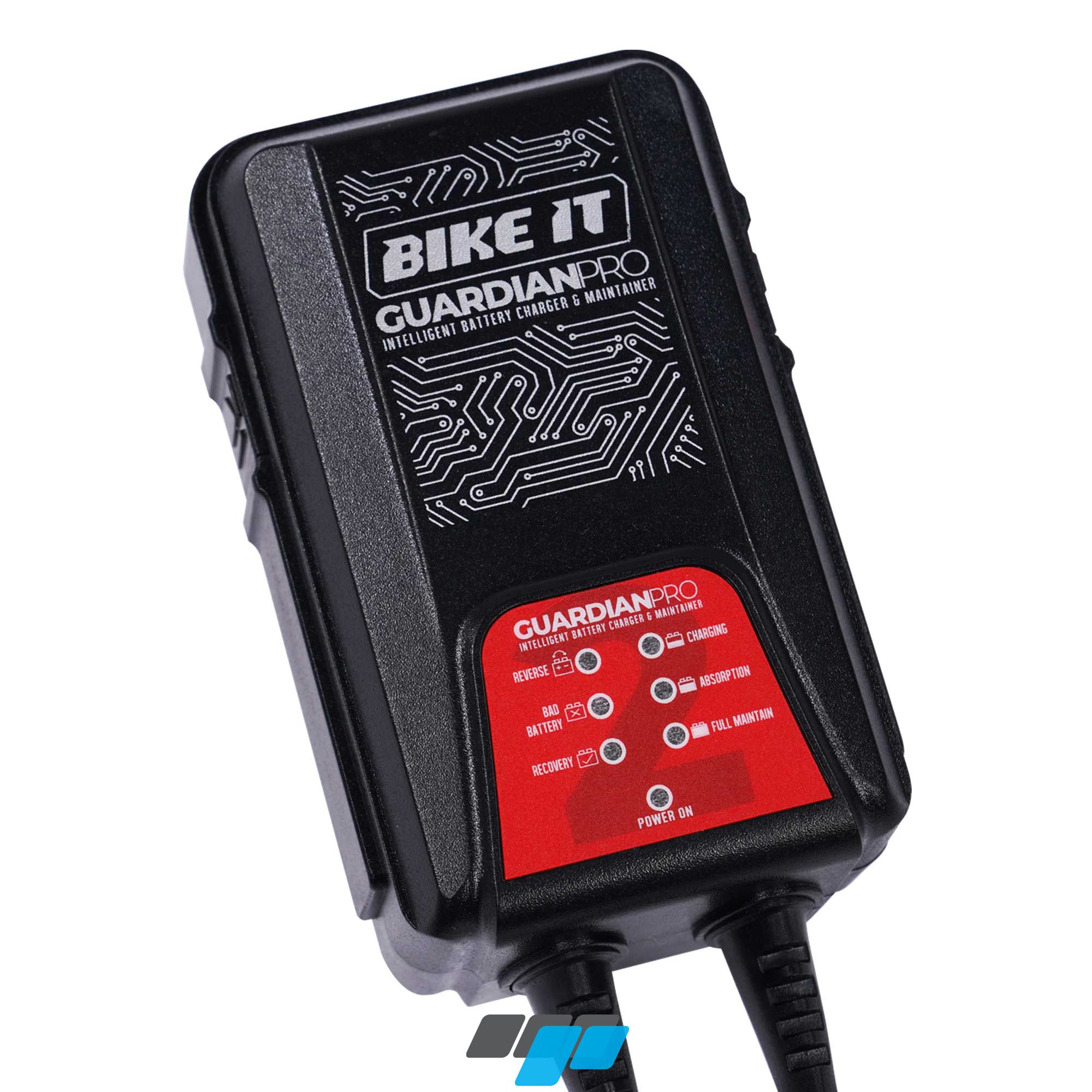 Bike It Guardian Pro 2 Intelligent Battery Charger and Maintainer 6/12V 1.25A