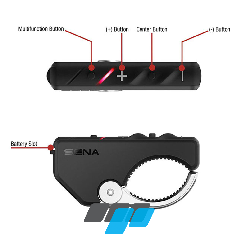Sena RC4 – 4 Button Remote for Bluetooth
