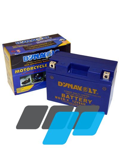 Dynavolt MG9B-4 Gel Motorcycle Battery