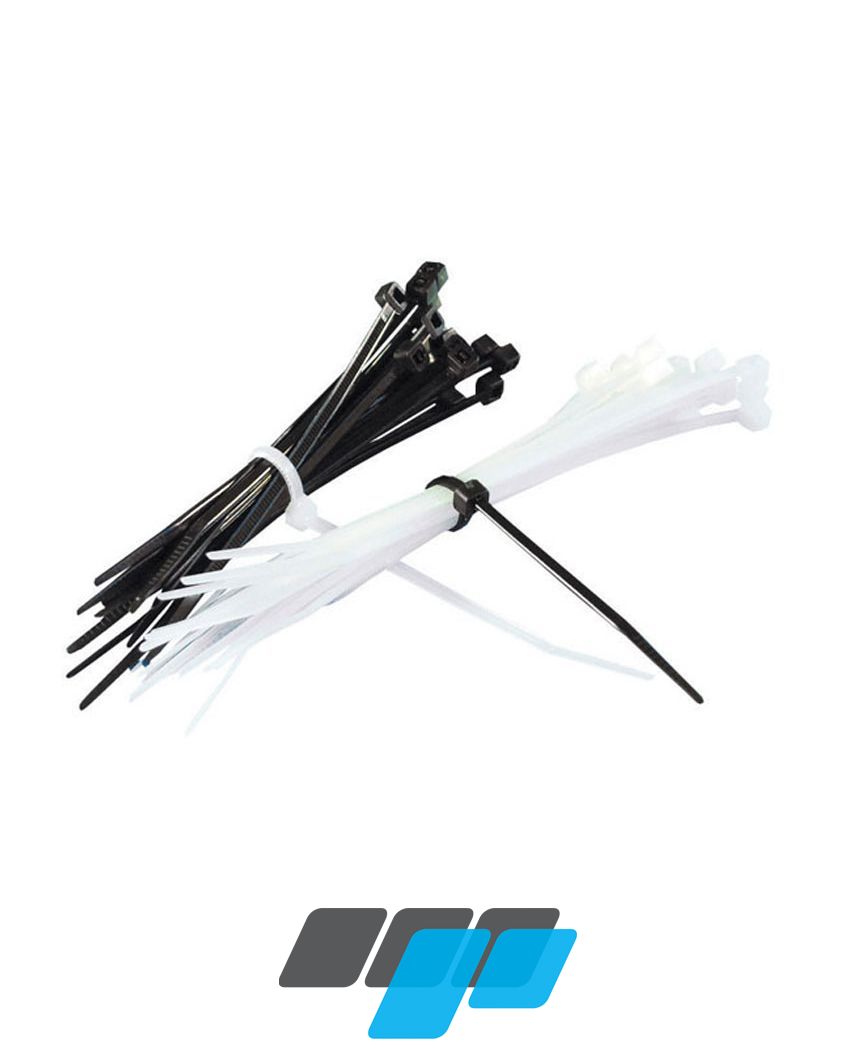 7 Inch Long Cable Ties - 20 Pieces