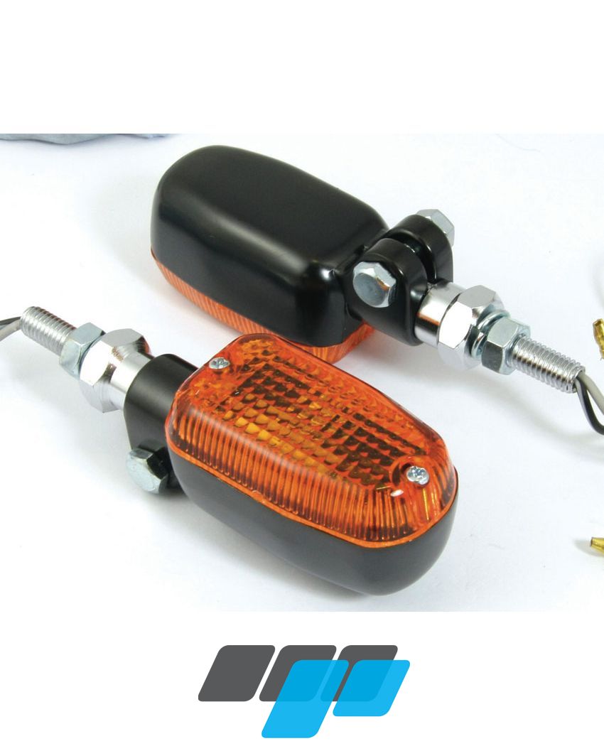 Universal Adjustable Stem Black Indicators